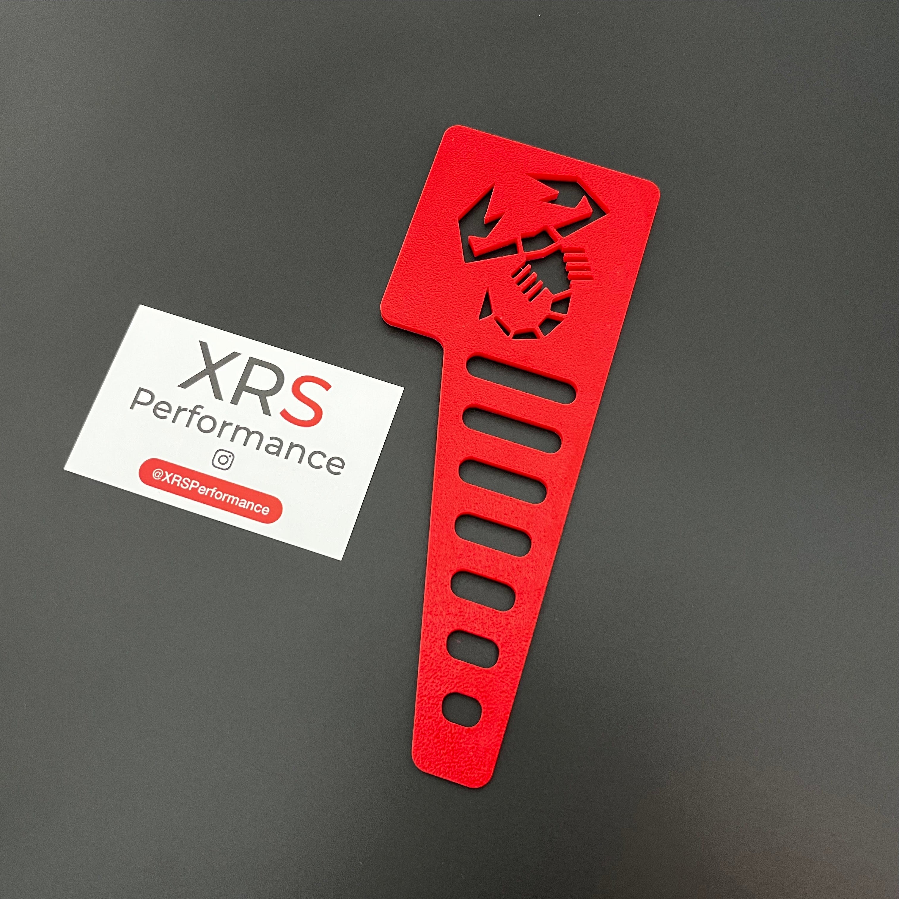 FIAT 500 ABARTH FOOTREST - RED EDITION – XRS Performance